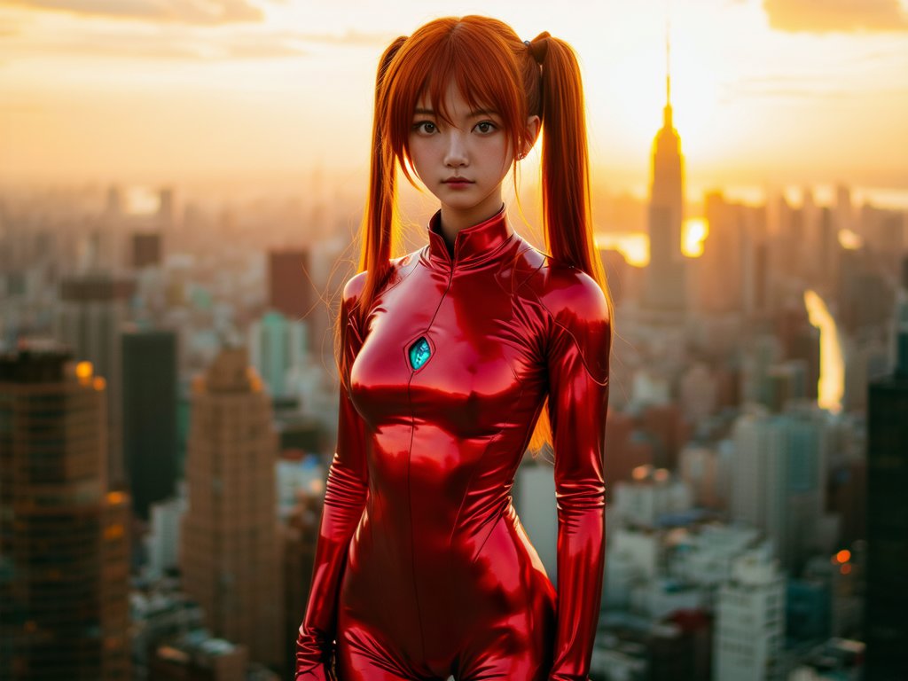 Fashion Forward: Unveiling the Iconic Styles of Asuka Langley from Neon ...