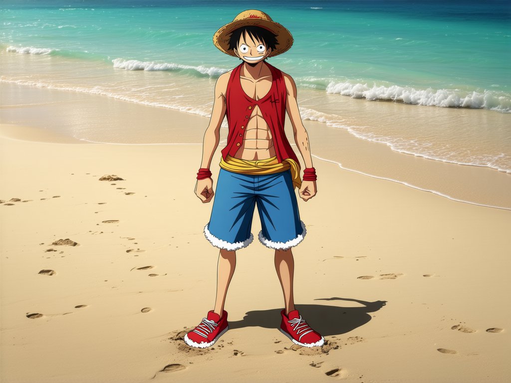 Unleashing Style How Luffy from One Piece Rocks the Casual Chic Look ...