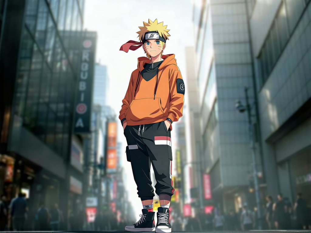 Naruto's Trendy Twist Rocking Casual Styles with a Ninja Flair ...