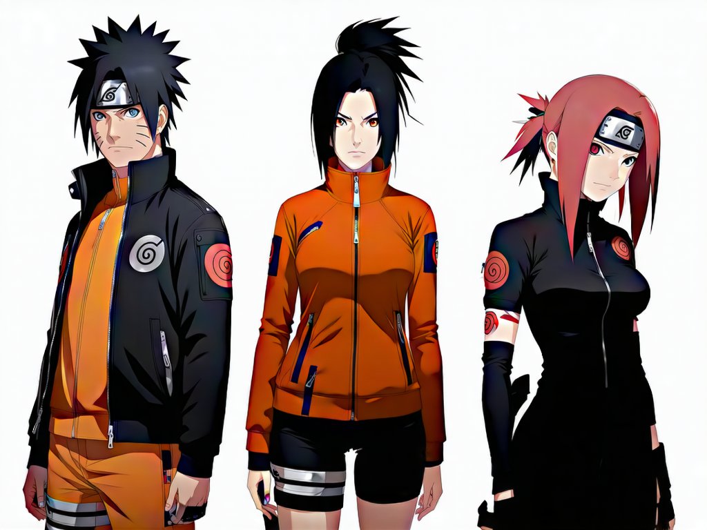 Unleashing the Chic Fashion-forward Looks Inspired by Naruto’s Iconic ...