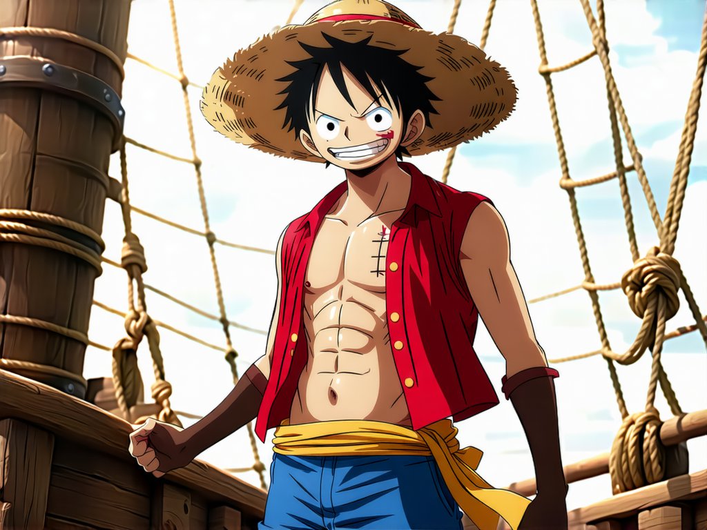 Unleashing Style How Luffy from One Piece Rocks Effortless Fashion ...